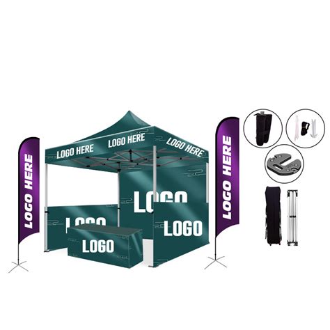 Custom Printed Pop Up Tents 10x20ft Custom Designed Tents Event Tents
