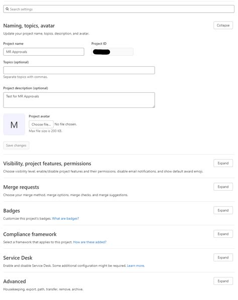 Merge Request Approvals Menu Missing In Private Repositories How To