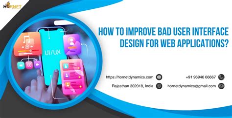 How To Improve Bad User Interface Design For Web Applications