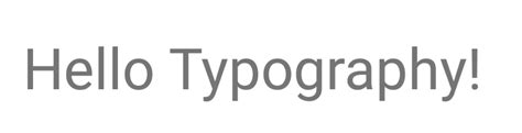 Creating Great Text Styles In React Native React Native Typography