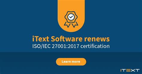 Itext Is The Only Pdf Sdk Technology Provider To Have Achieved The Iso