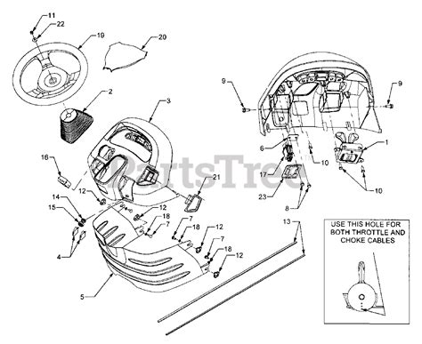 Cub Cadet 3165 14a 654 100 Cub Cadet Garden Tractor Dash Panel Parts Lookup With Diagrams