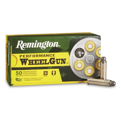 Remington Performance Wheelgun 357 Magnum Lswc 158 Grain 50 Rounds 707588 357 Magnum