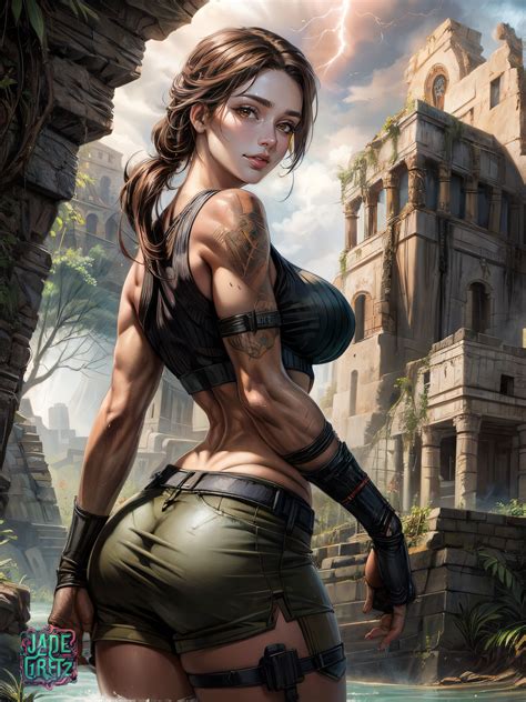 Uncharted Elegance Of Lara By Jadegretzai On Deviantart