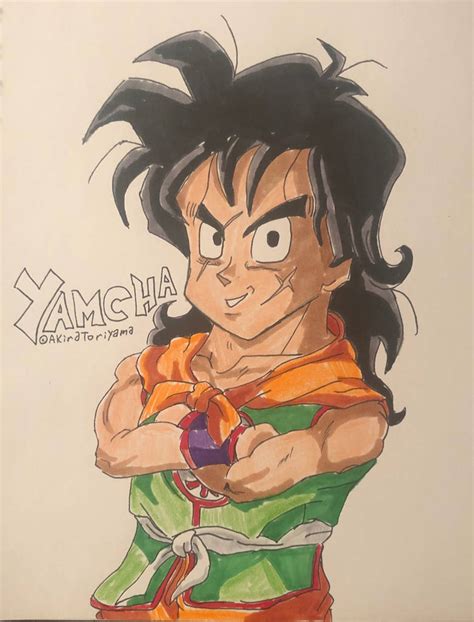 Db Fanart 17 Yamcha Db Outfit By Austin624fan On Deviantart