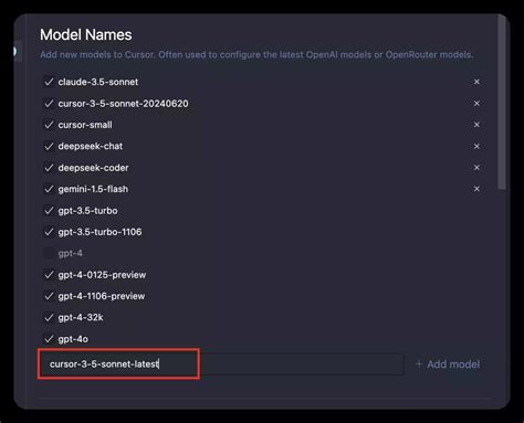 Cursor 设置教程 Uniapi Openai Gemini Claude Api中转代理