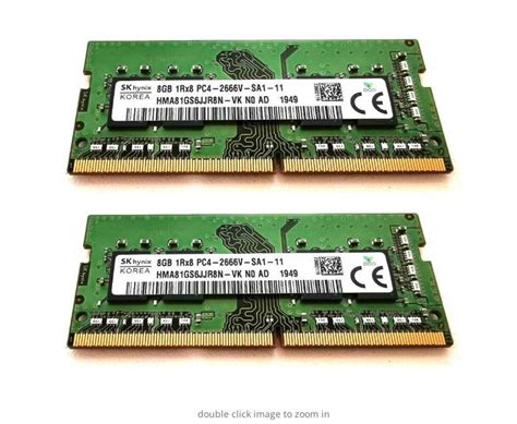 Модуль оперативной памяти Hynix SK для ноутбуков DDR4 2666 8GB 16G8 ГБ ...