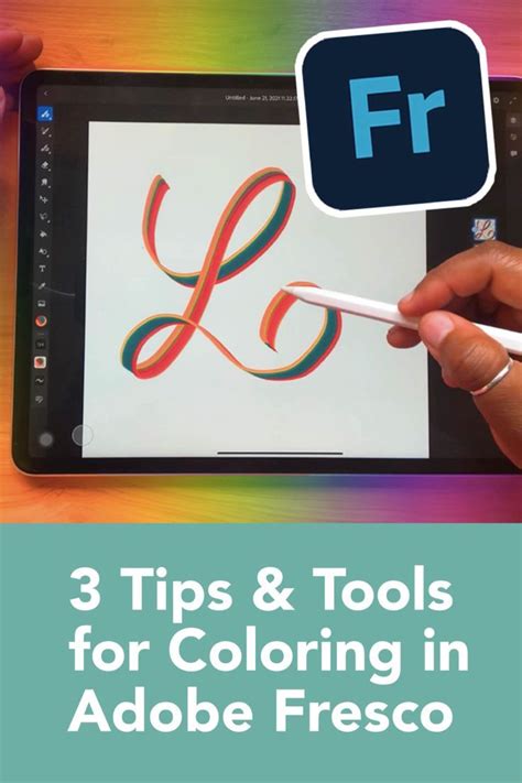 Coloring In Adobe Fresco 3 Tips And Tools Adobe Illustrator Graphic Design Learn Hand