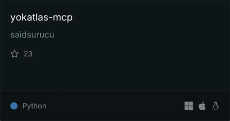 YOKATLAS API MCP Server Glama