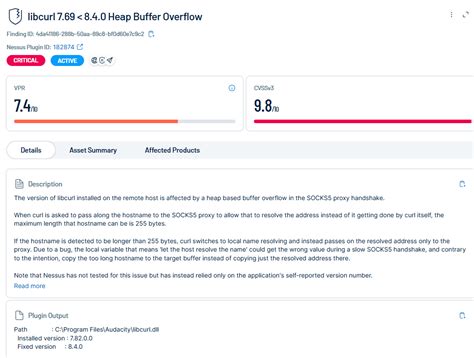 Libcurldll Contains Vulnerability Windows Audacity Forum