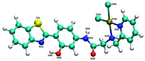 Three Dimensional Structure Of The Cis Dichloro 2 Aminomethylpyridine