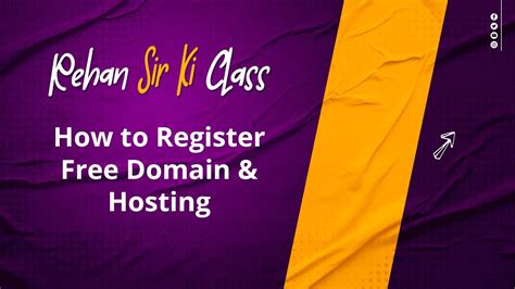 Free Website Setup Domain And Hosting Tutorial Youtube