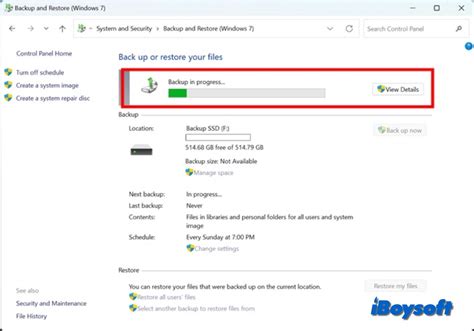 A Guide To Backup And Restore Feature On Windows