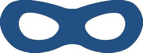 Download Superhero Mask Free Printable Blue Superhero Mask No