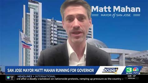 San Jose Mayor Matt Mahan Raised In Watsonville Launches Run For