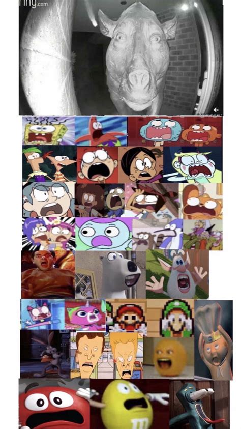 Everybody Is Reaction To The Daeodon At The Door By Ryderkitts On