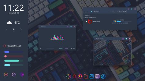 I Wanted In On Some Of The Linux Sidebar Game So I Coded This Up With A Babe Help From Niivu