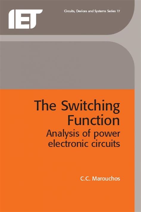 pdf switching function analysis of power electronic circuits