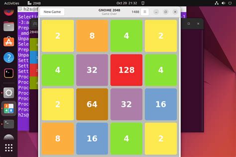 install and play 2048 game on ubuntu 22 04 or 20 04 lts linux
