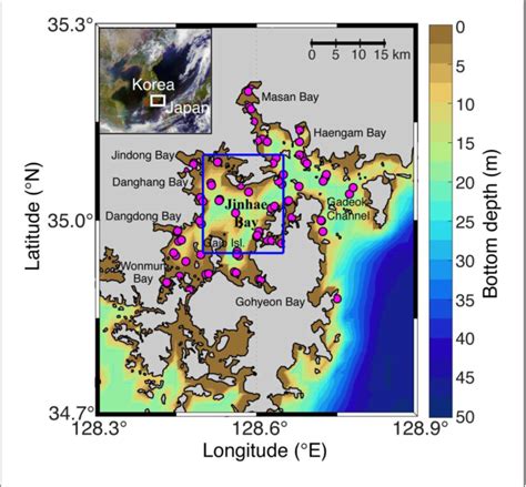 Figure 1 From Assessment Of Satellite Based Chlorophyll A Algorithms In Eutrophic Korean Coastal