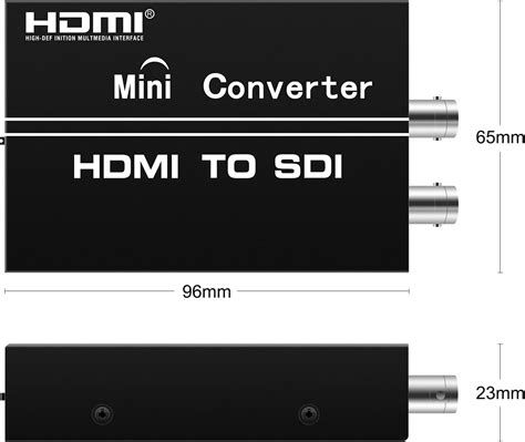 Buy HDMI To SDI Converter Full HD 1080P Works With HDMI 1 3c HDCP Two SDI Outptut And Two Hdmi