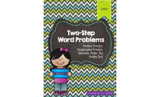 Two Step Word Problems Activity Packet By Teach Simple