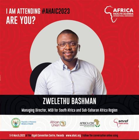Zwelethu Bashman On Linkedin Ahaic2023 Healthcare Msd