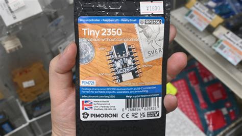 切手大の「tiny 2350」などpimoroniのrp2350搭載マイコンボード 週刊アスキー