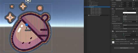 Sprite Outline With Line Renderer Unity Engine Unity Discussions