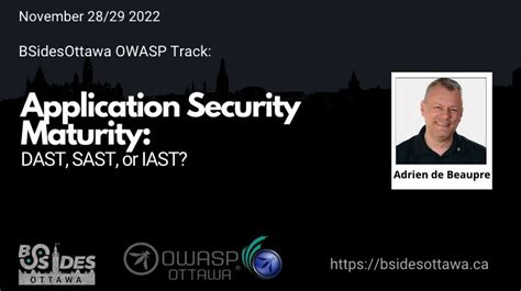Appsec Owasp Ottawa Infosec Cyber Devsecops Owasp Ottawa