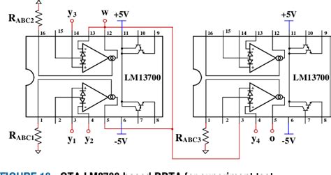 Figure 18 From Electronically Tunable Universal Filter And Quadrature