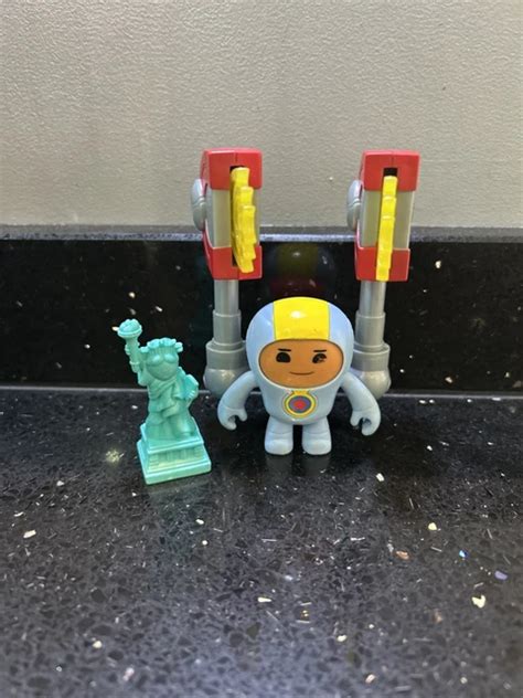 Cbeebies Go Jetters Go Mag Click On Backpack Set Foz Statue Of