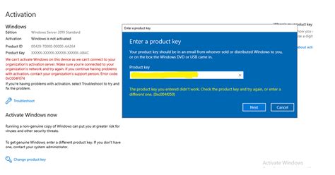 Failed To Activate Windows Server 2019 Microsoft Qanda