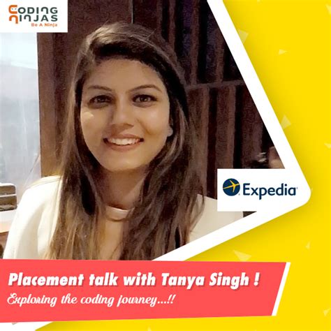 Placement Talk With Tanya Coding Ninjas Official Blog