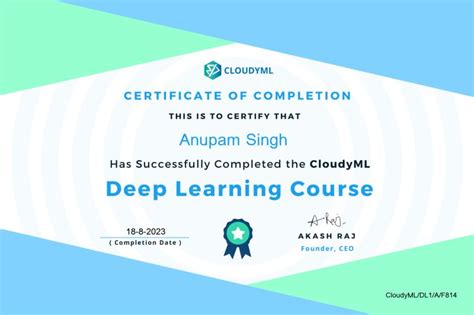 Anupam Singh On Linkedin Deeplearningcertification Ai Gratitude