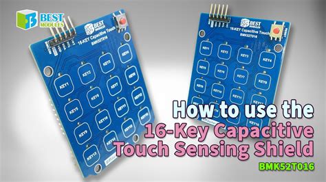 [touch]how To Use The 16 Key Capacitive Touch Sensing Shield Bmk52t016