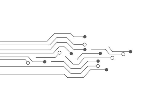 Premium Vector Circuit Illustration Design