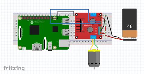 how to control a dc motor with an l298 controller and raspberry pi