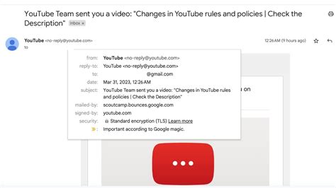 Changes In YouTube Rules And Policies Check The Description Is This FAKE Or Real Email