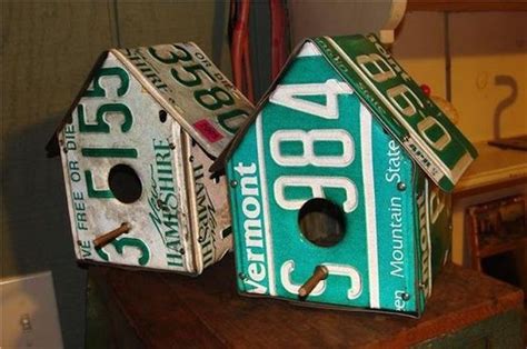 Making A Cool Diy License Plate Birdhouse In 7 Fun Steps License