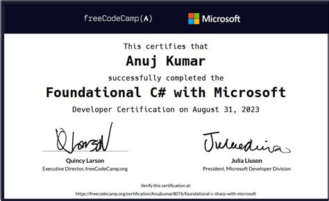 anuj kumar on linkedin freecodecamp microsoft microsoftcertified