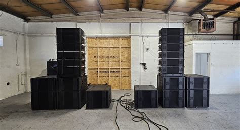 Secondhand Sound And Lighting Equipment Pa Systems Logic Systems Ethos Va Line Array