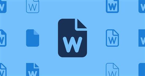 File Word Icon Font Awesome