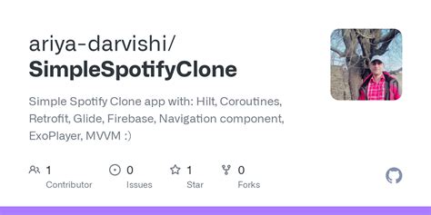 github ariya darvishi simplespotifyclone simple spotify clone app