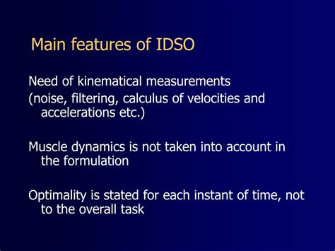 Ppt The Inverse Dynamics Optimal Control Method To Estimate Muscle