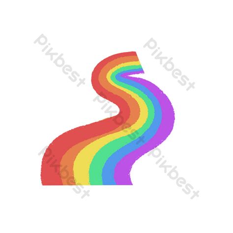 Rainbow Curve Free Png Images Ai Free Download Pikbest