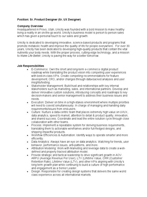 sr ui ux designer pdf analytics economies