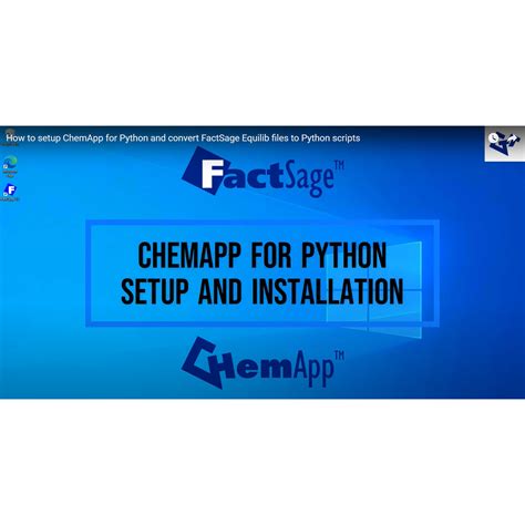 ChemApp For Python Archives GTT Technologies