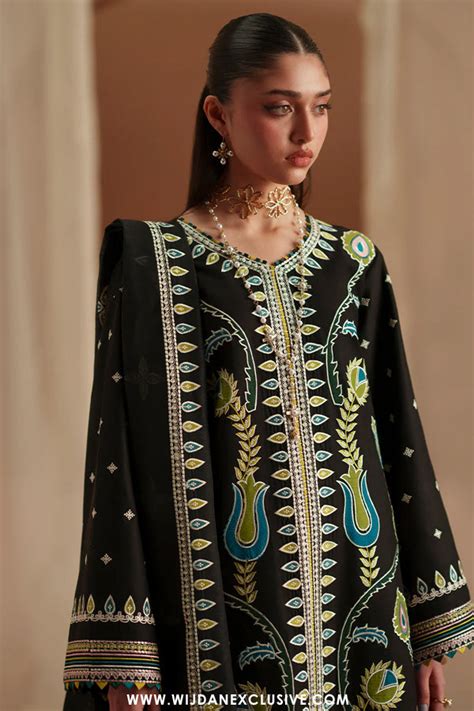 Mashriq By Bin Ilyas Unstitched Luxury Lawn Collection 2026 D 118