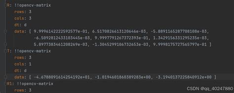 Matlab和opencv在双目标定参数之间的关系，不用转置和加负号matlab双目标定数据导入opencv Csdn博客